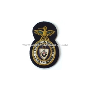 Officer Coast Guard Cap Badge – Cat King
